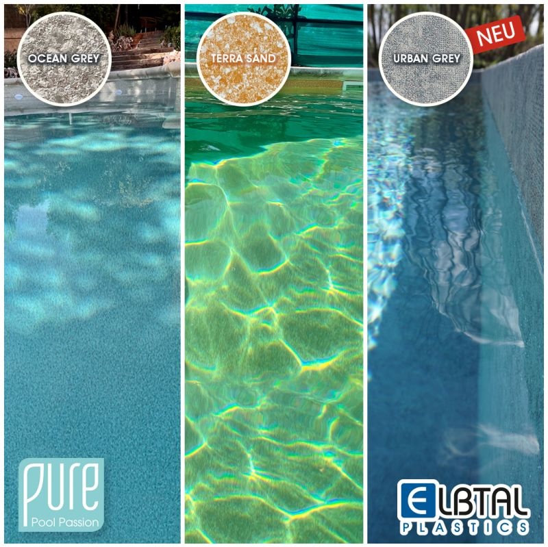 URBAN GREY pool Membrane PURE pool passion - Polypan